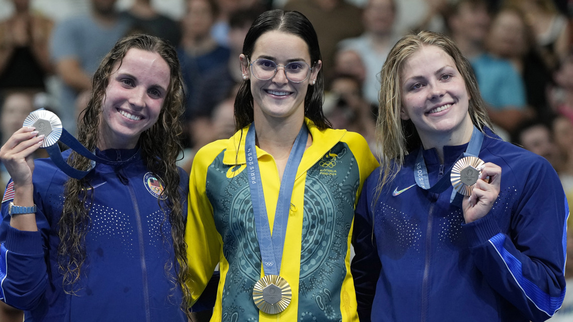 US Olympic medal count breaks 3,000 medal milestone in Paris | wqad.com
