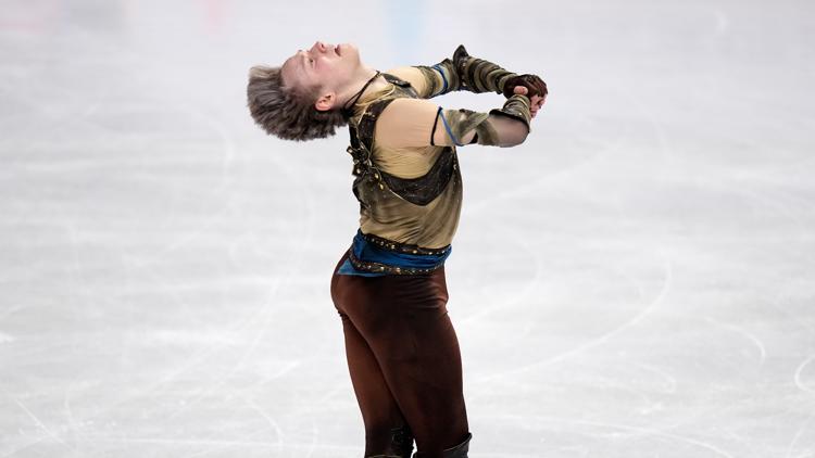 Ilia Malinin rebounds from Olympics at the worlds with a personal-best ...