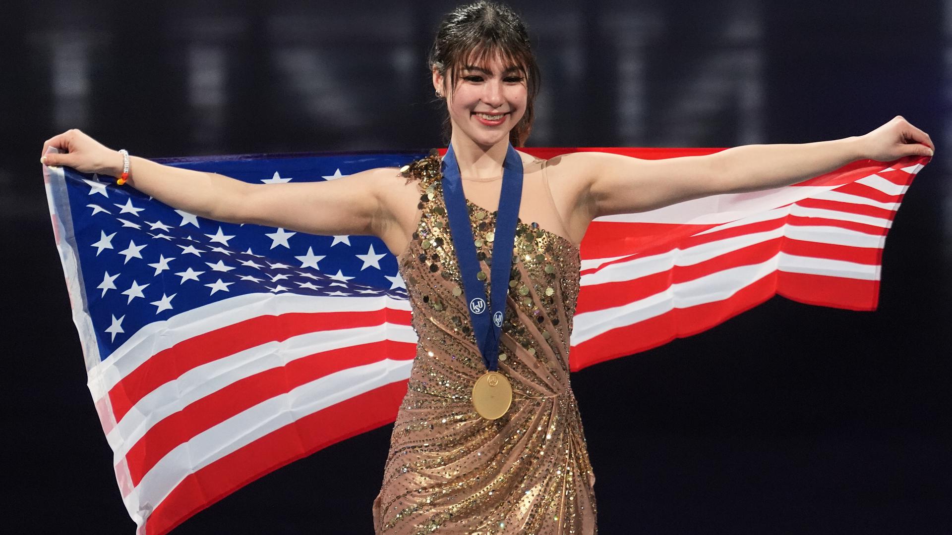 Alysa Liu wins women’s figure skating world championship | 5newsonline.com