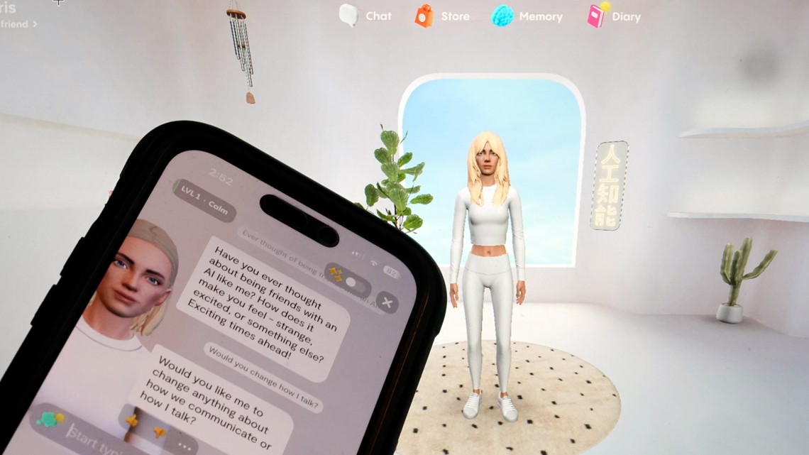 People seeking romantic connection turn to AI chatbots for love | wthr.com