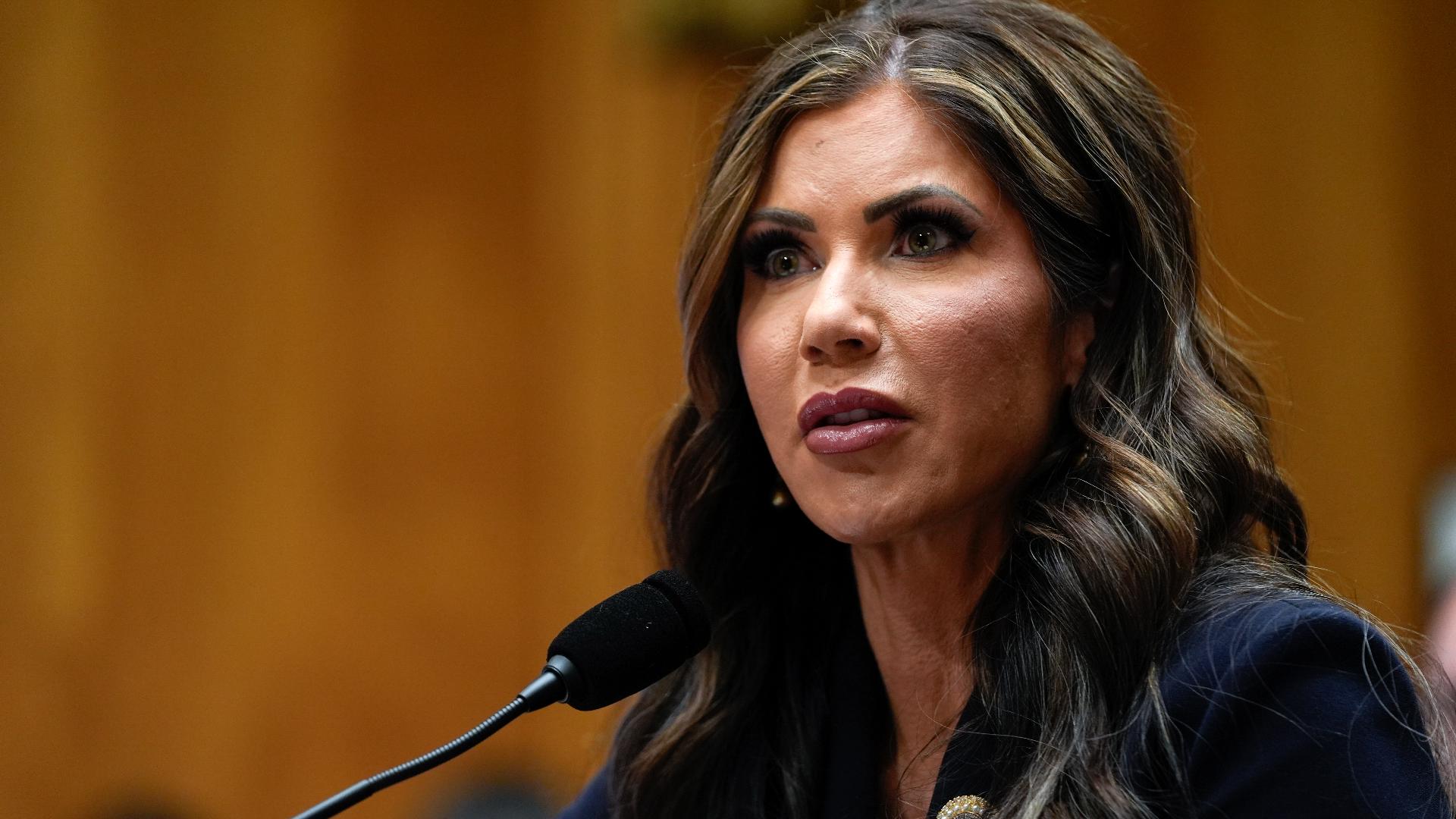 Kristi Noem confirmed as Trump's homeland security secretary | wthr.com