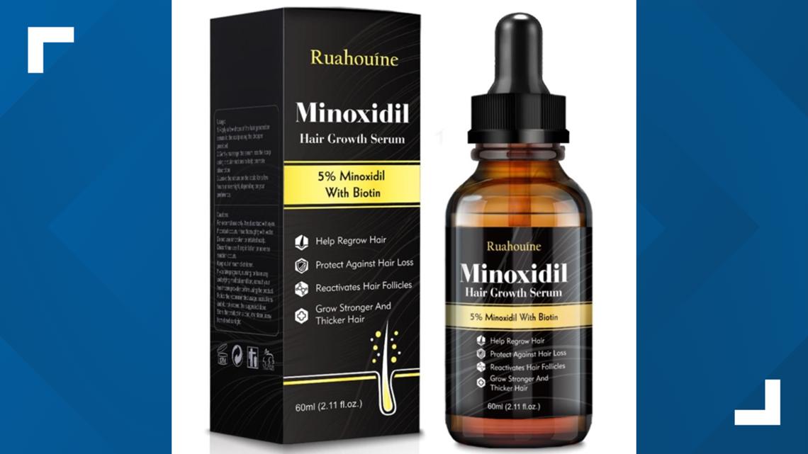 Hair growth treatments recall due to a lack of child-proof packaging ...