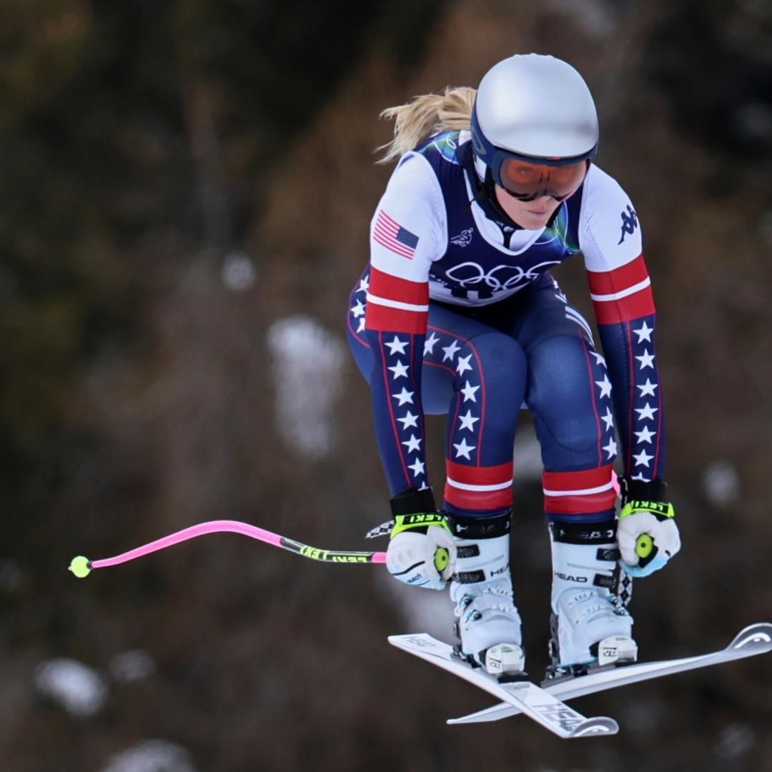 Lindsey Vonn, triumphant, completes training run at Olympics days after ...