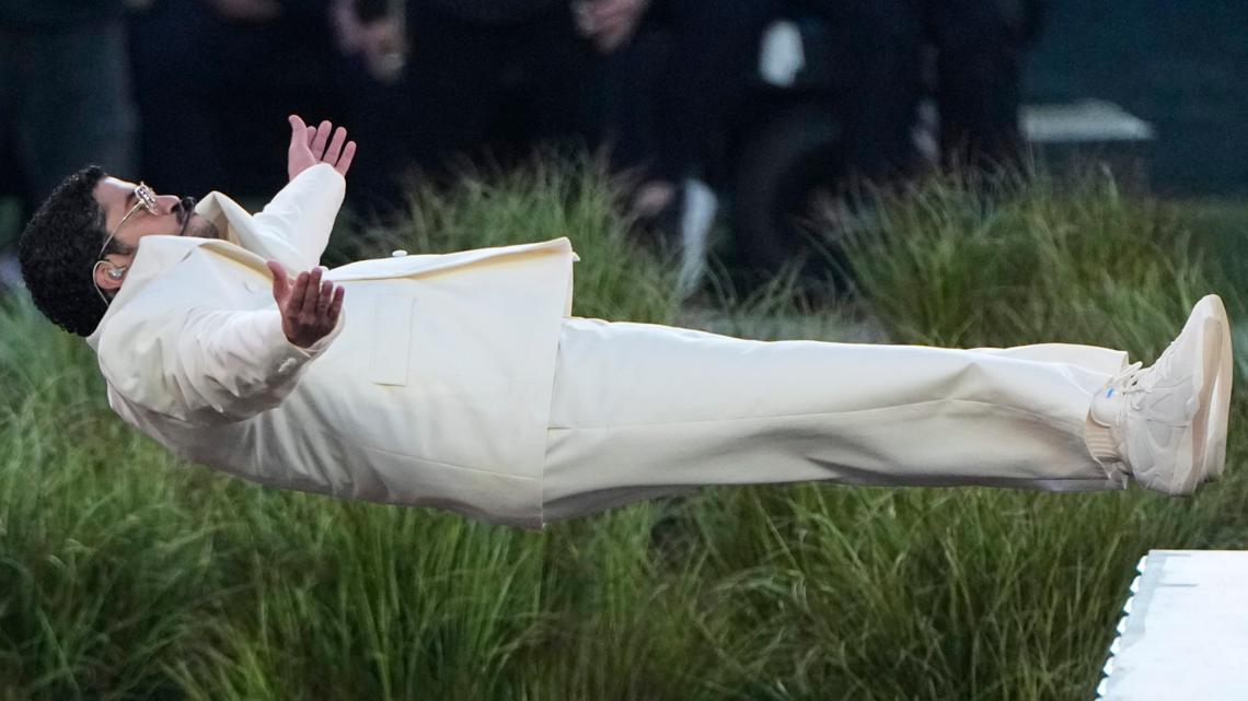 Why people dressed as grass during Bad Bunny’s Super Bowl halftime show ...