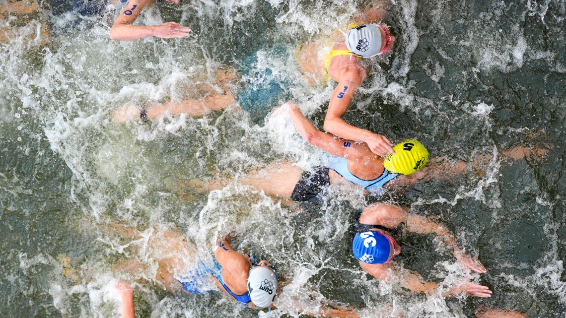 Triathlete says virus made her sick after swim in Seine River | wthr.com