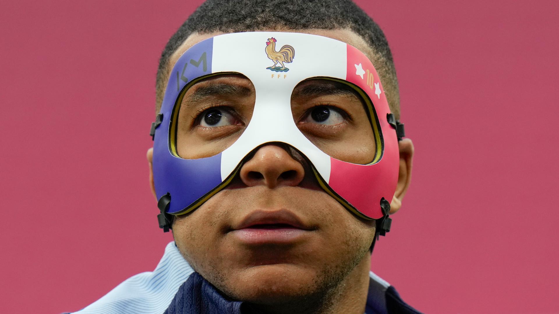 Why is Mbappe wearing a mask? | weareiowa.com