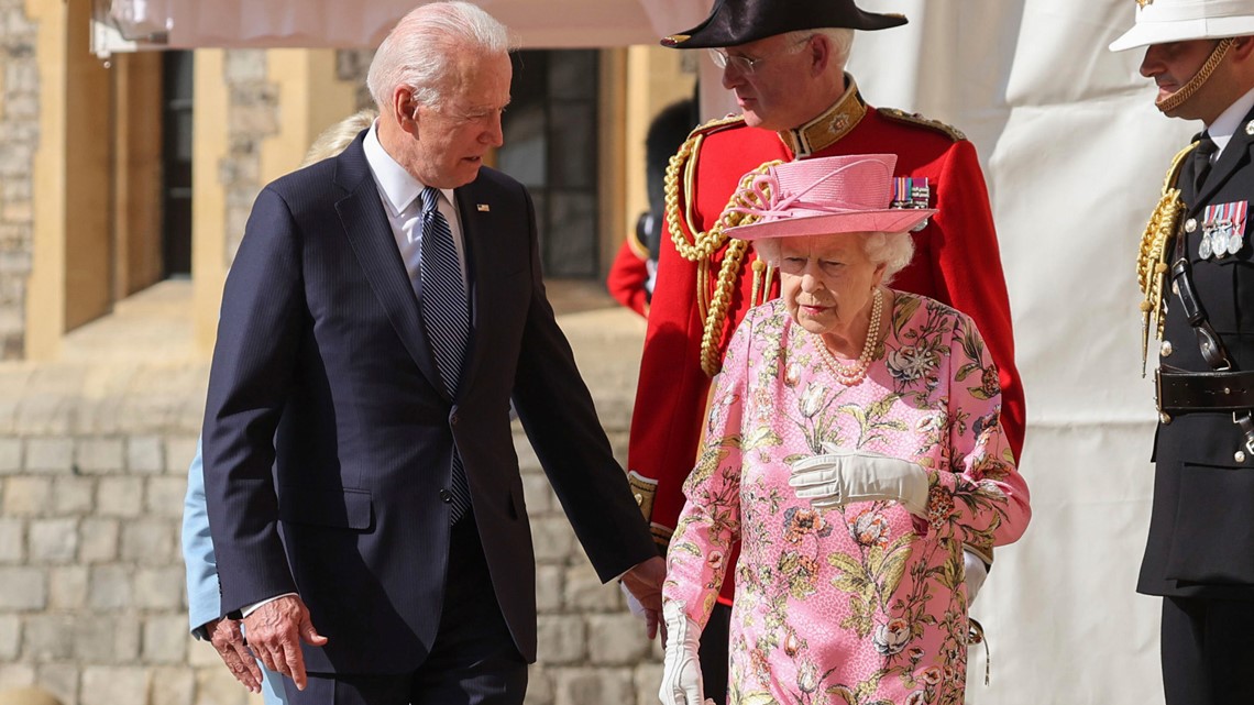 Biden: 'Very gracious' queen 'reminded me of my mother' | weareiowa.com