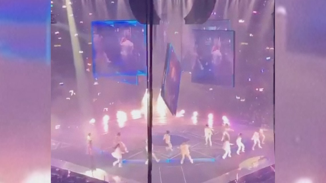 Hong Kong concert accident: Falling screen hits 2 Mirror dancers | wqad.com