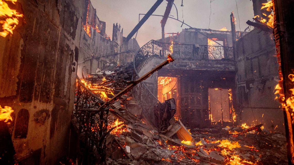 Palisades Fire: 5 dead, thousands evacuate and homes have been ...