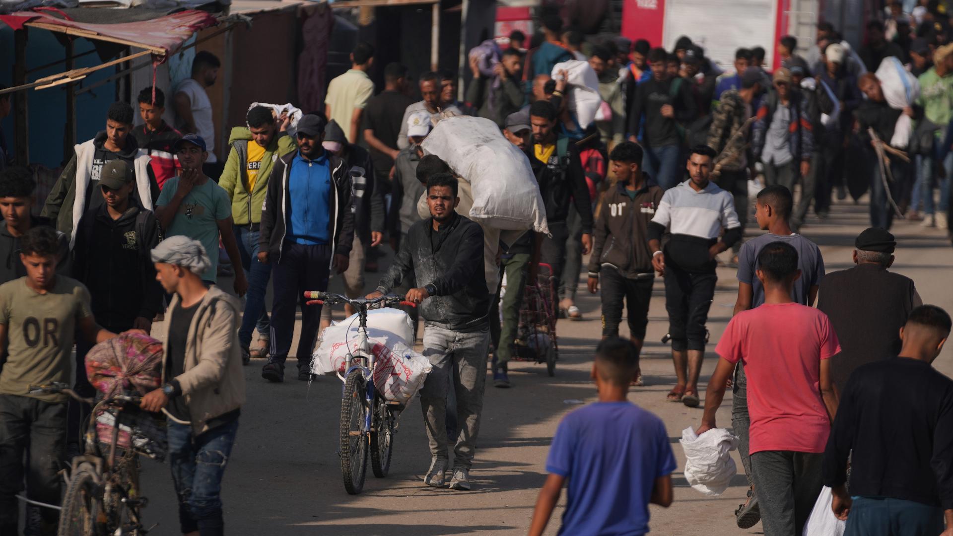 Gaza aid hub marred by chaos after 31 people killed on their way to get ...