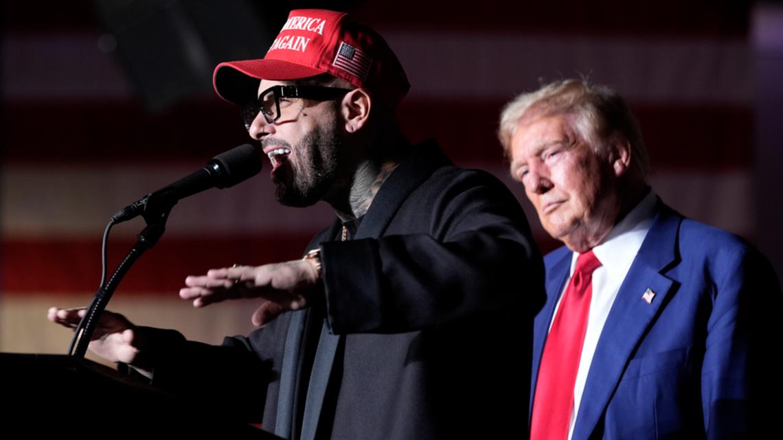 Nicky Jam withdraws endorsement of Donald Trump | fox43.com