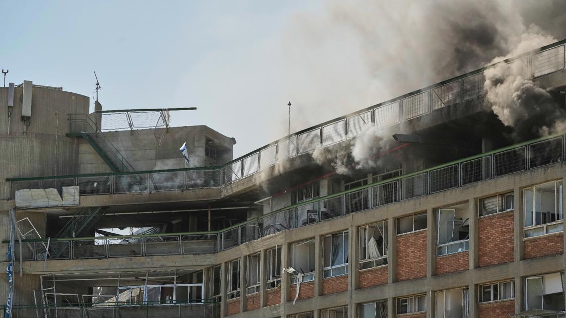 Iran strikes damages Israeli hospital in latest missile barrage | wthr.com