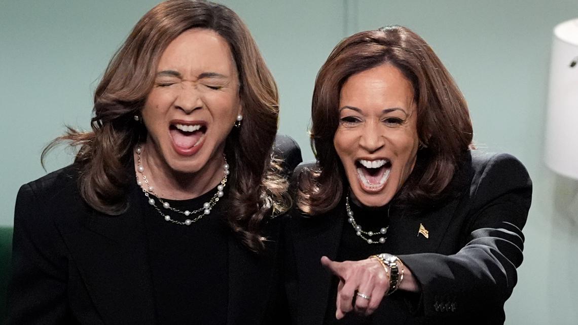 Harris appears on 'SNL' as Maya Rudolph's mirror image | wnep.com