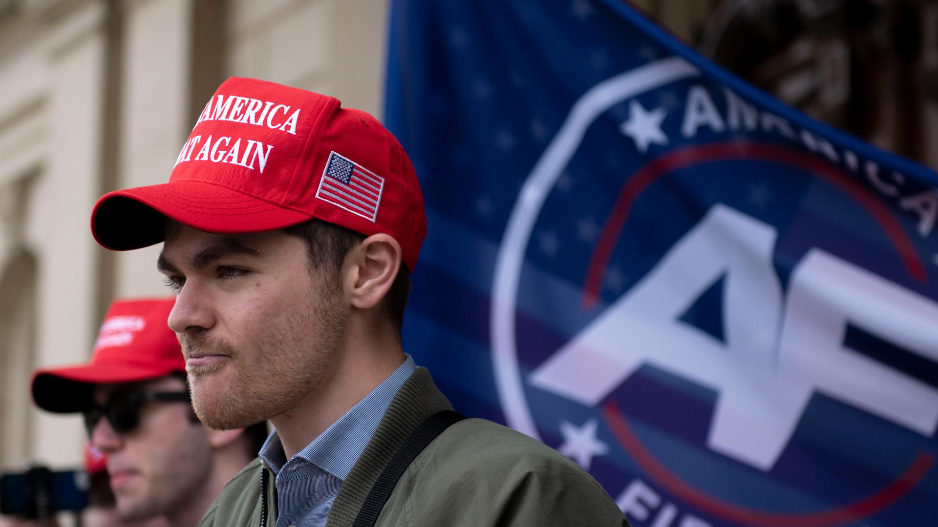 Nick Fuentes Accused Of Pepper Spraying Woman On His Doorstep