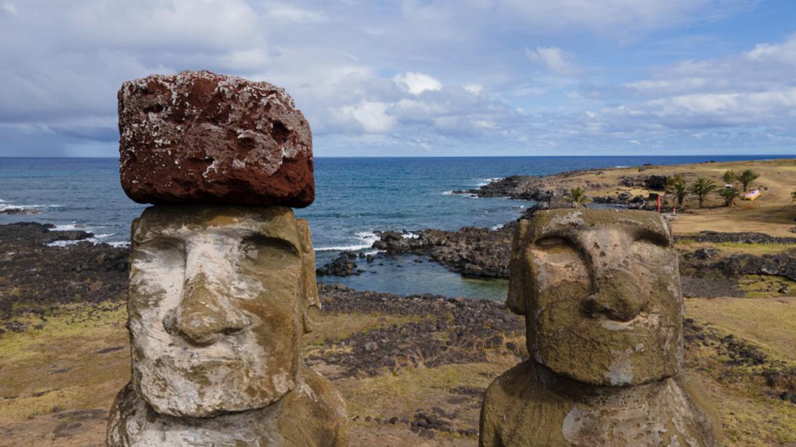 Rising seas threaten Easter Island's iconic moai statues | fox43.com