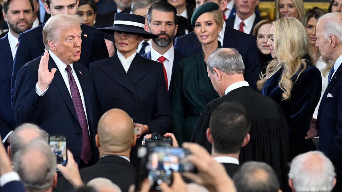 Inauguration live: Trump to become 47th president amid freezing DC ...