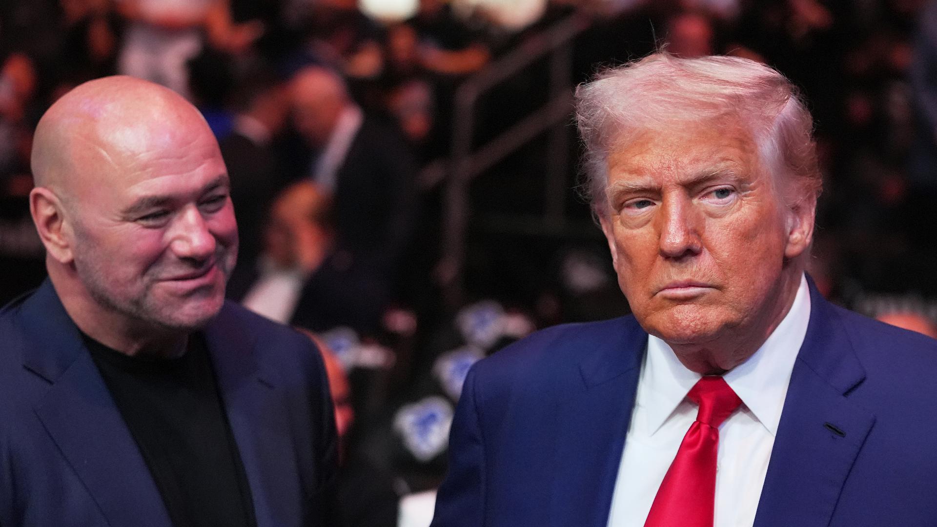 Trump attends UFC event while sending National Guard to LA ...