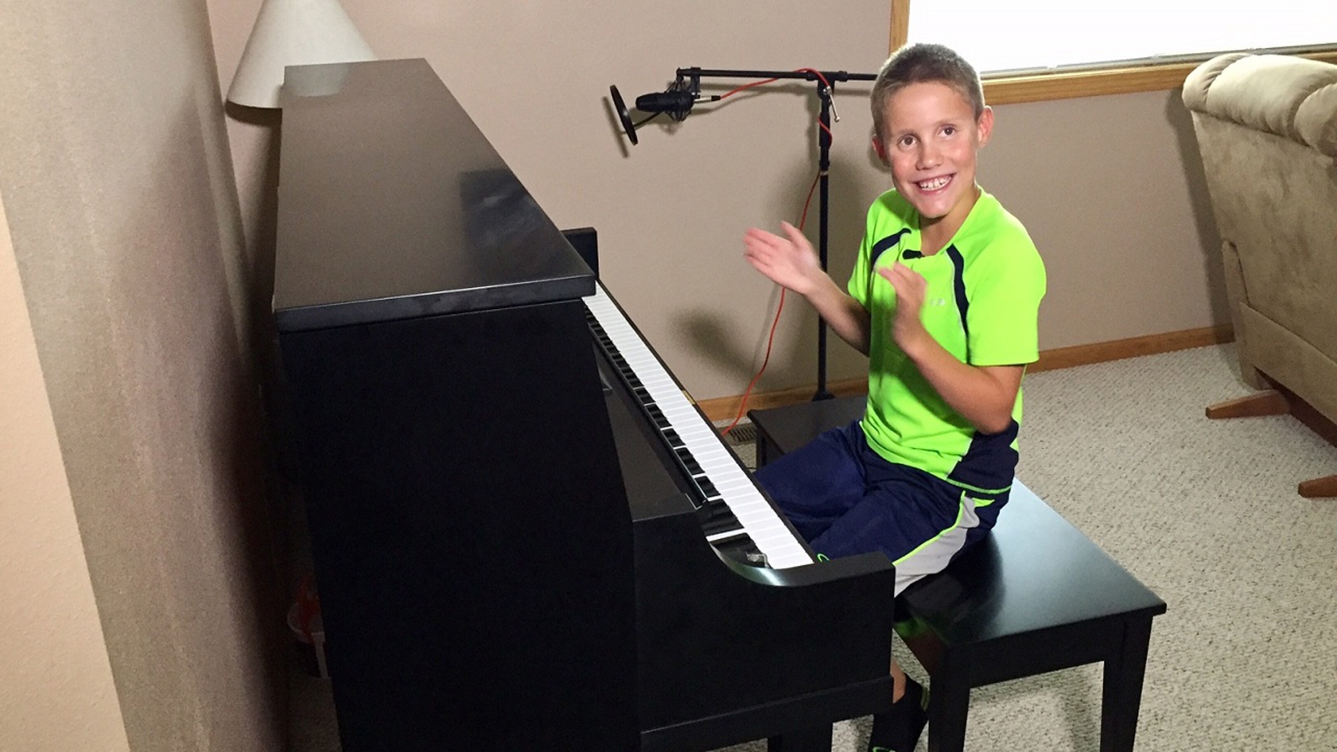 At 8, blind boy was music crazy. At 15, he’s really cookin' | wqad.com
