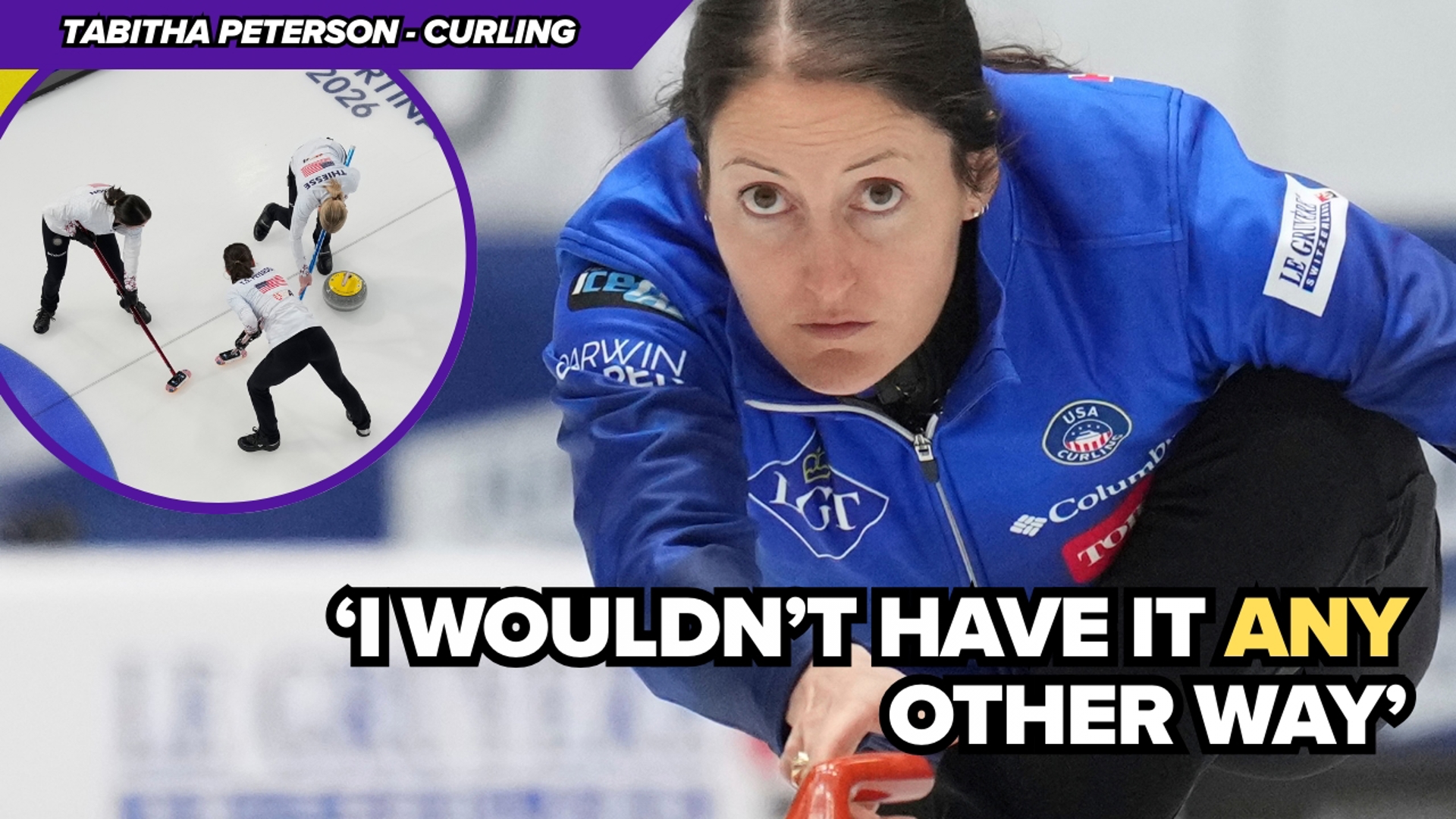 The US women's curling team needed to beat Switzerland for a spot in ...
