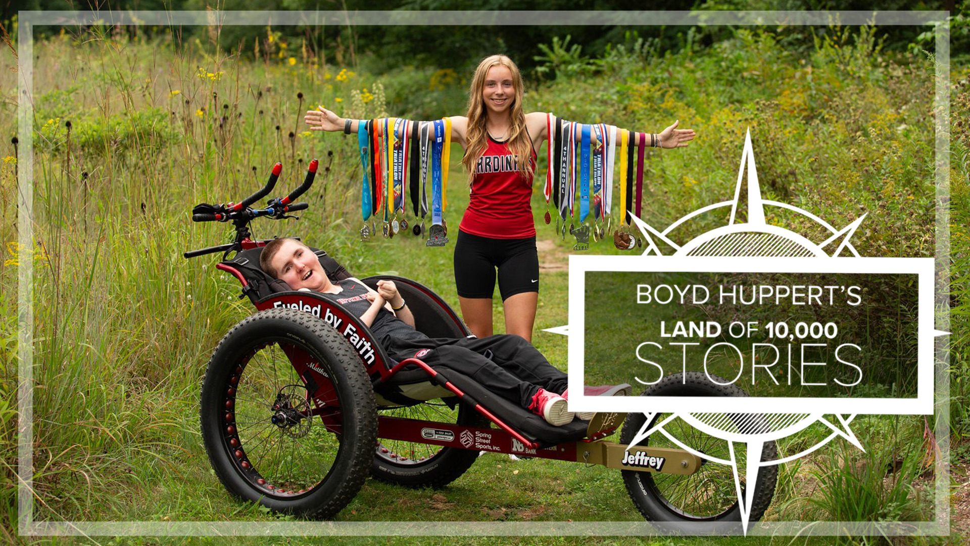 Teen who pushed her brother in wheelchair at every meet starts new ...