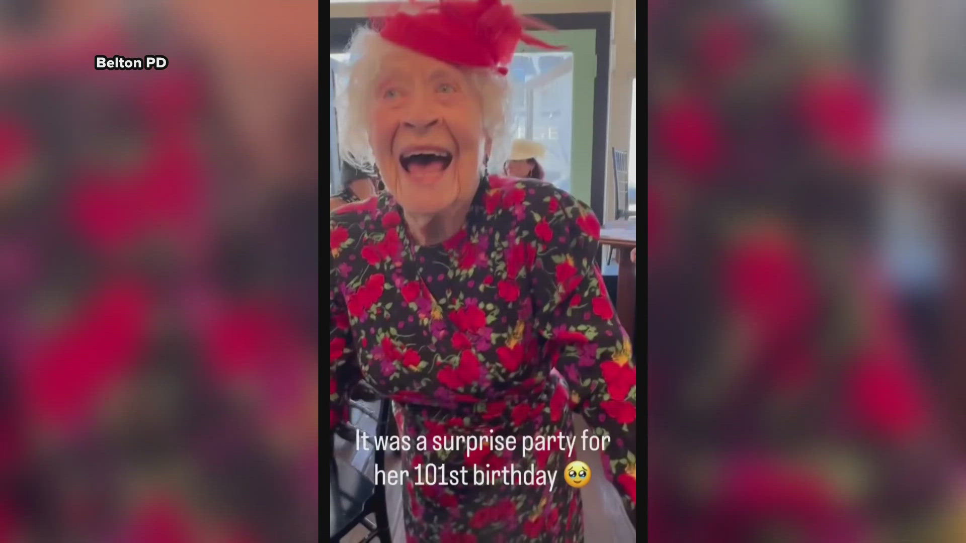 Police department helps surprise woman for 101st birthday | wthr.com