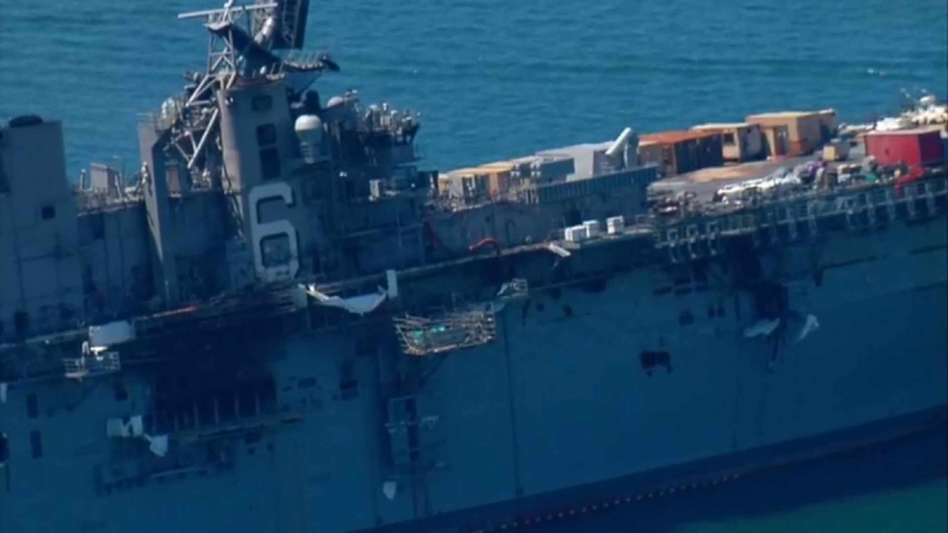 Navy plans to decommission warship damaged in suspected arson | wqad.com