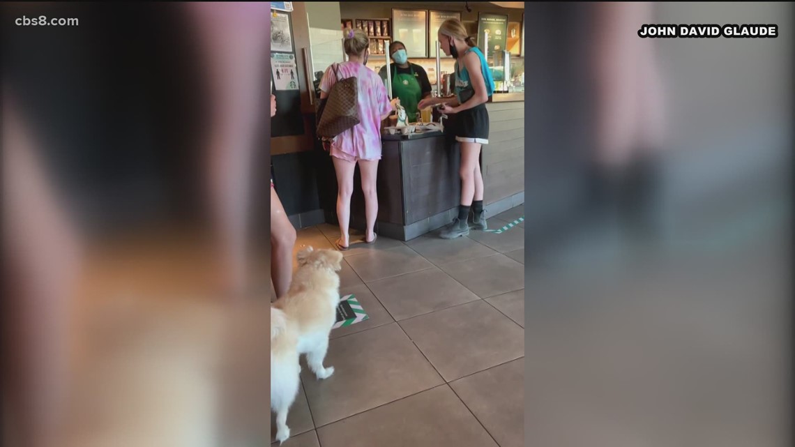 Santee Customer Berates Starbucks Barista Over Mask