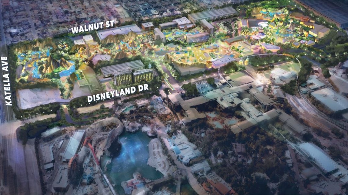 $1.9 billion Disneyland expansion plan in Anaheim moves forward | wthr.com