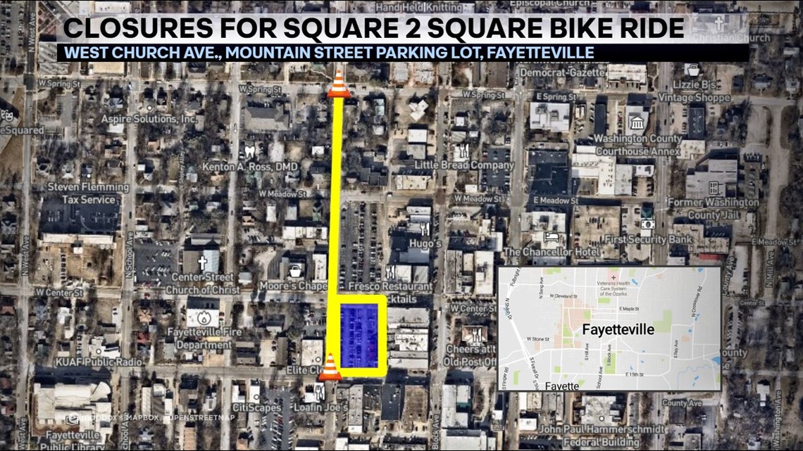 Square 2 Square Bike Ride Takes To Razorback Greenway Saturday ...