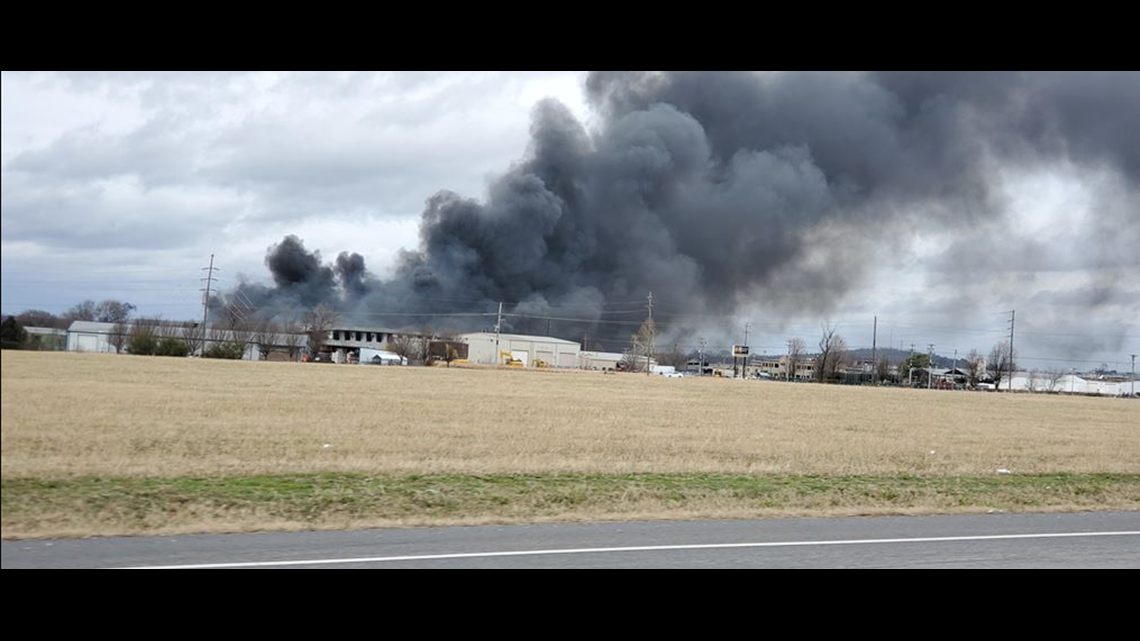 Crews Continue To Battle Warehouse Fire | 5newsonline.com