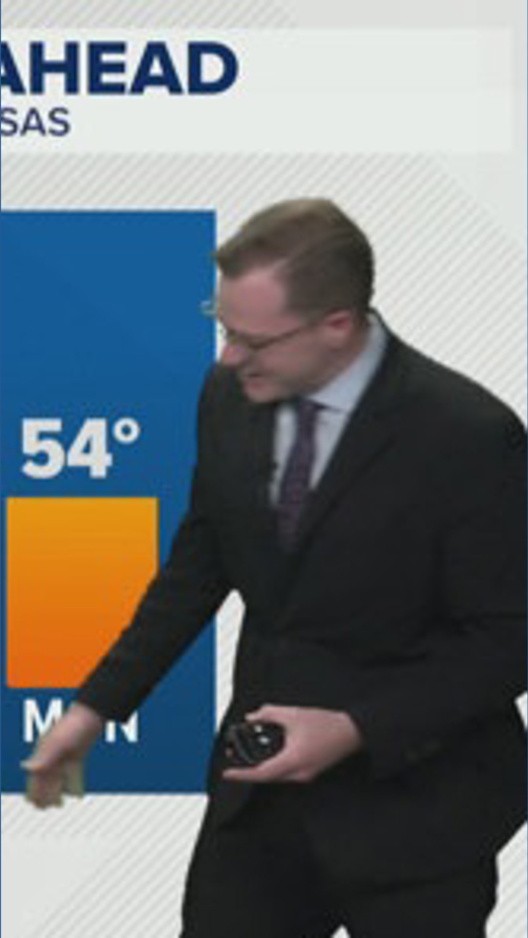 Cooper the Golden Retriever joins Skot Covert for the forecast ...