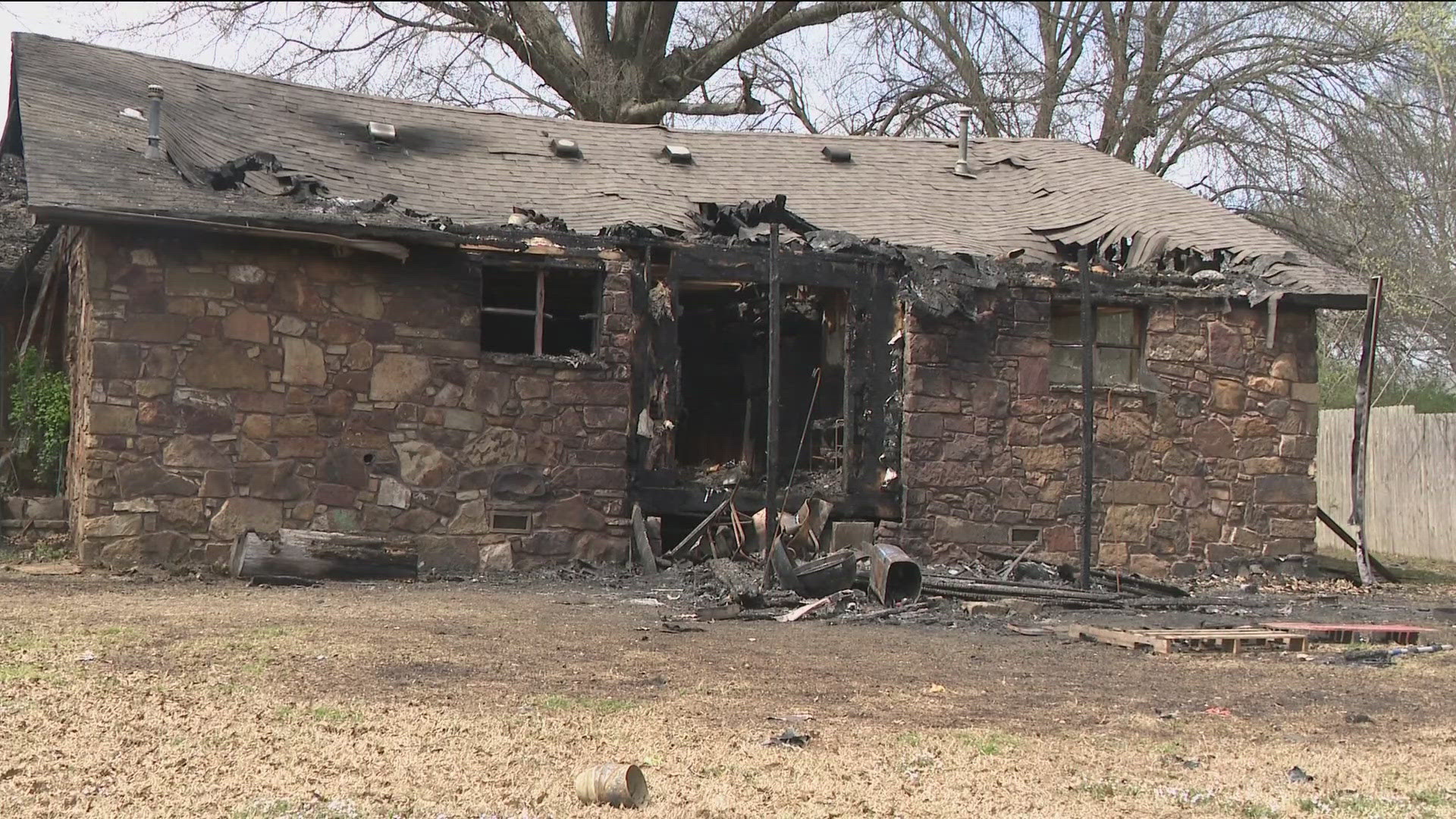 Rogers firefighter's home destroyed in blaze, arson investigation ...