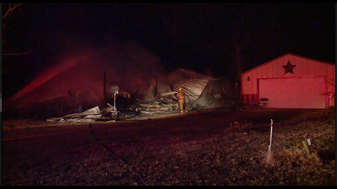 Early Morning Fire Destroys Home Outside Of Gentry | 5newsonline.com