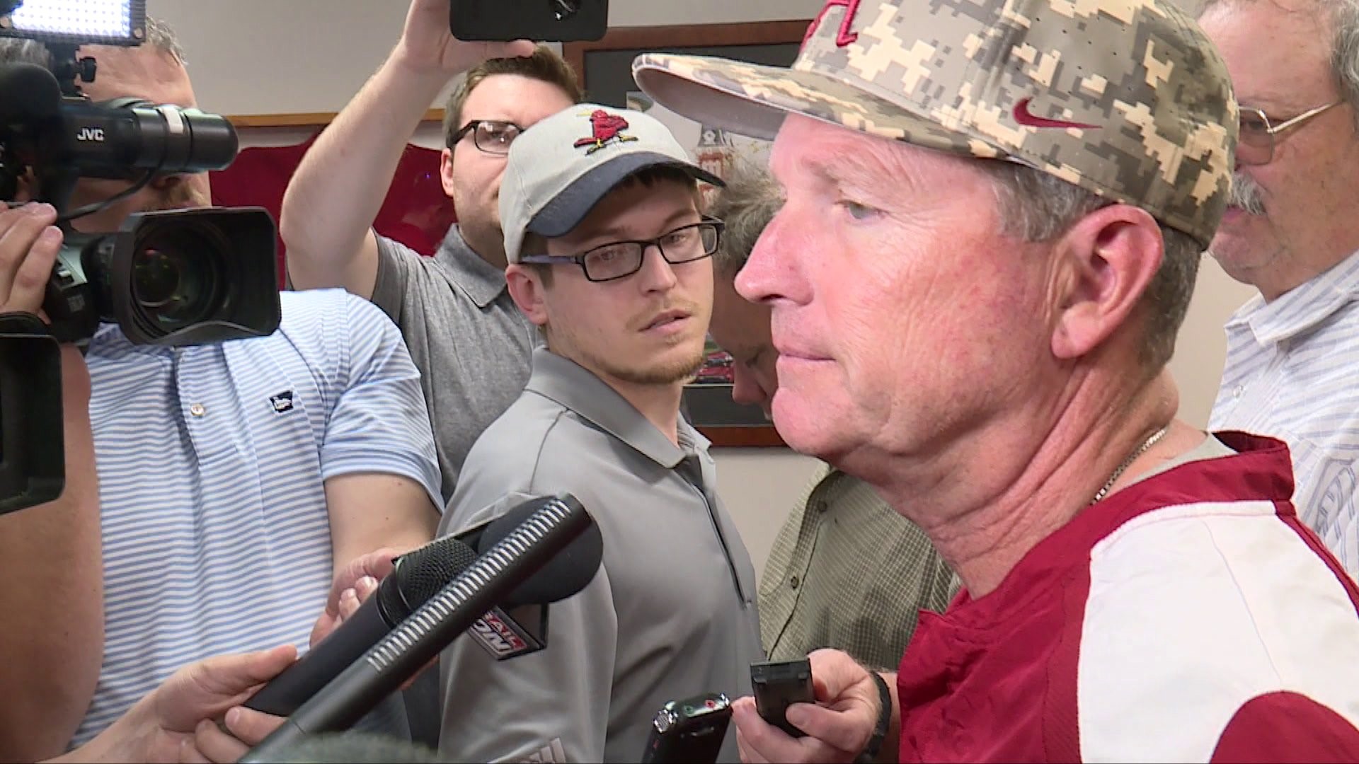 FULL INTERVIEW: Van Horn Previews LSU Series | 5newsonline.com