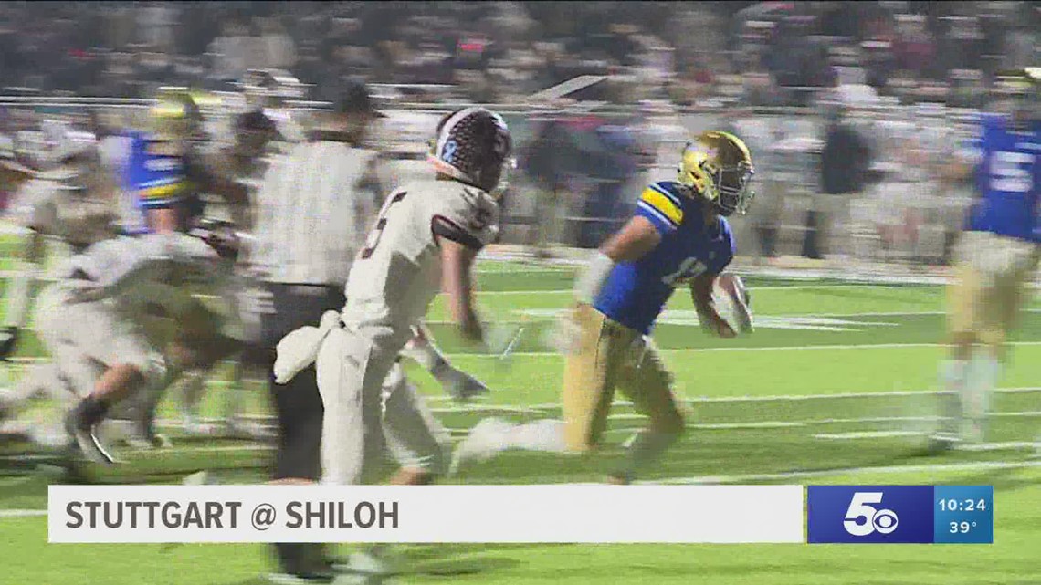 Shiloh Christian dominates Stuttgart to advance to 4A state title game ...