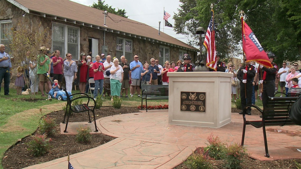 Walter Turnbow Park And Fallen Soldier Memorial Dedicated In Springdale ...