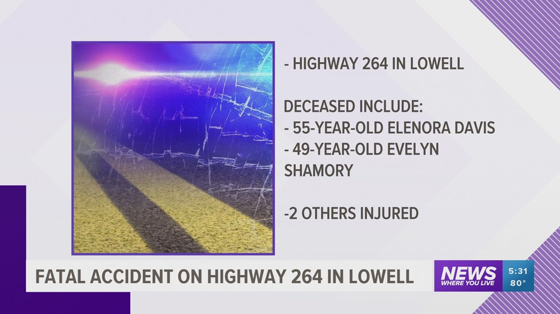 Fatal accident on Hwy 264 Lowell | 5newsonline.com