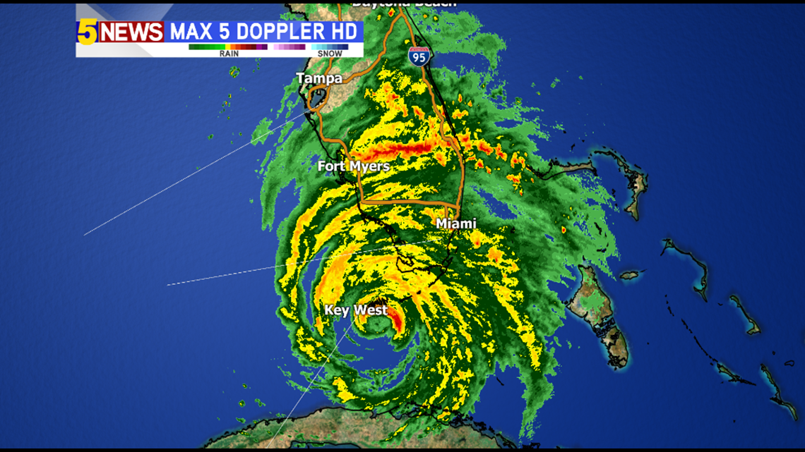 Irma Crashes Into Florida; Landfall at Cudjoe Key, FL | 5newsonline.com