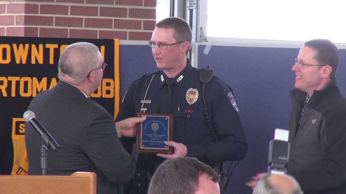 Thompson Named FSPD Officer of the Year | 5newsonline.com