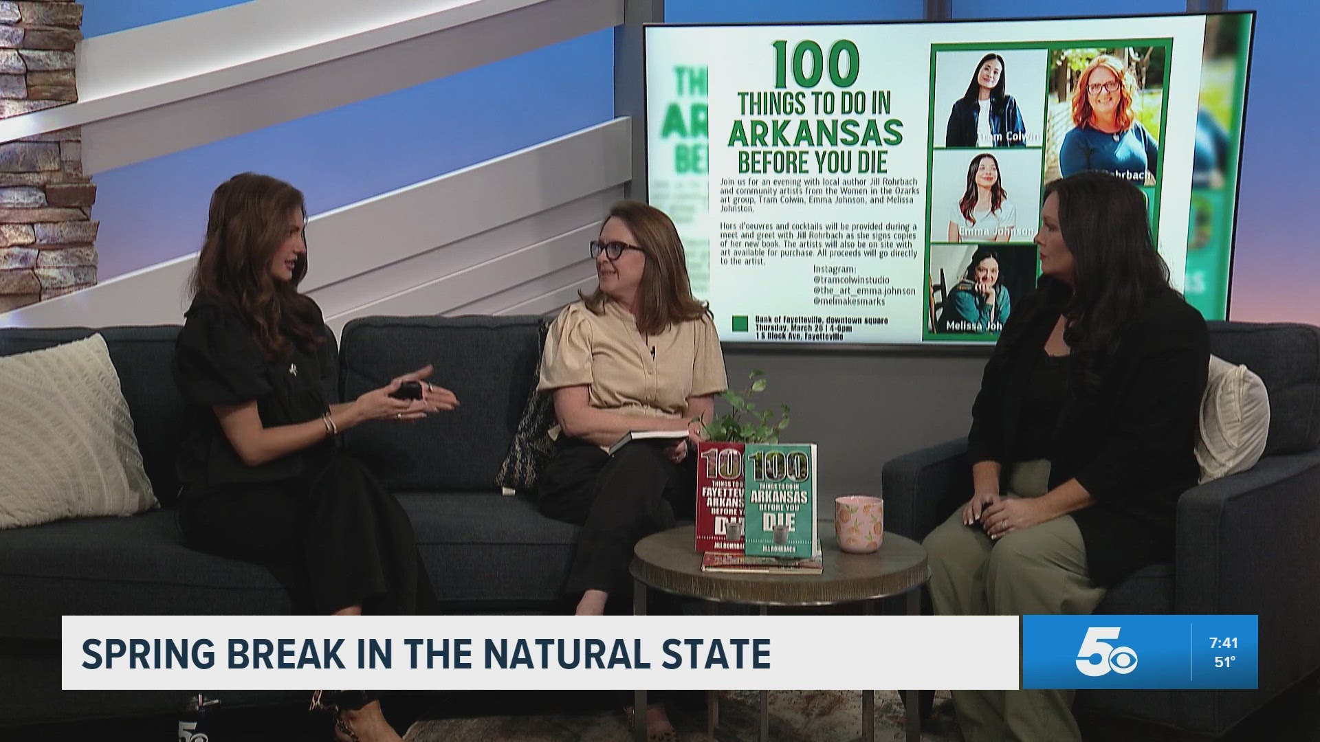 Local author Jill Rohrbach talks spring break ideas in Arkansas ...