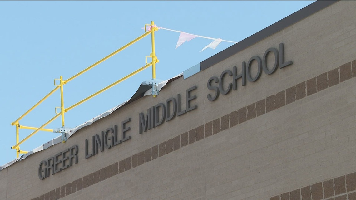 Lingle Middle School back in the action, one year after tornado ...