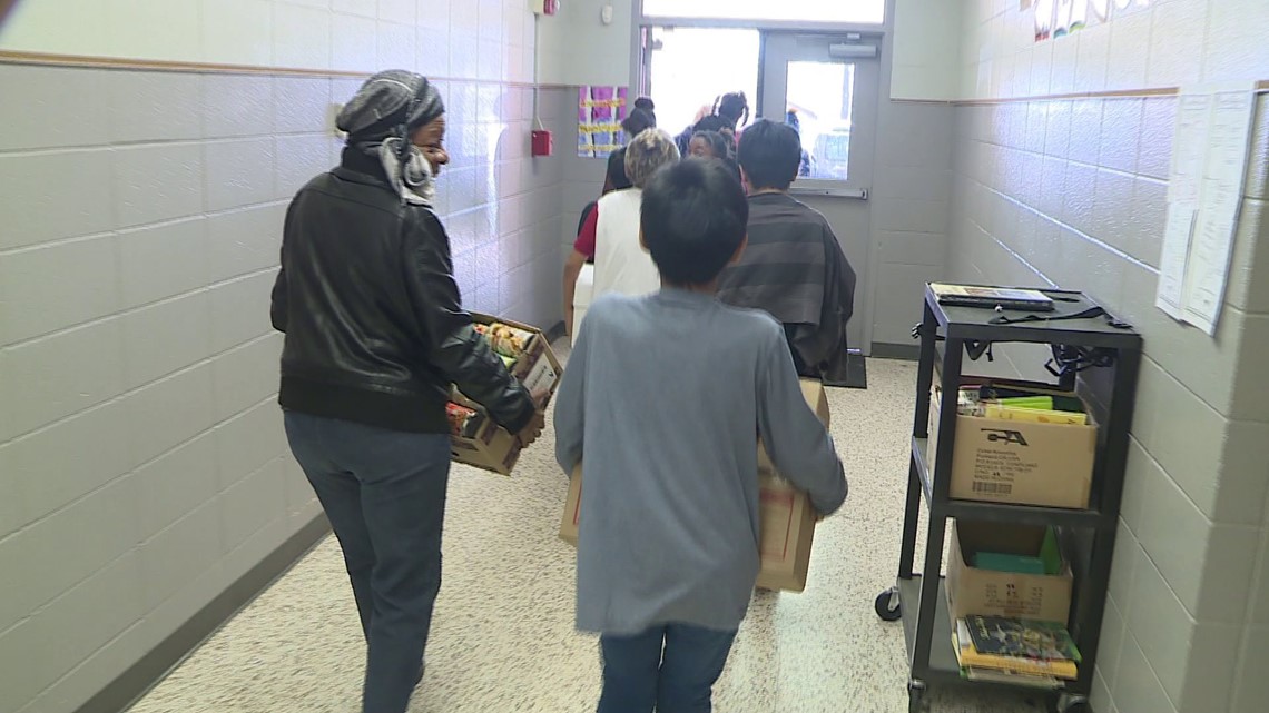 Food Insecure Students Collect Cans For Food Insecure Families ...