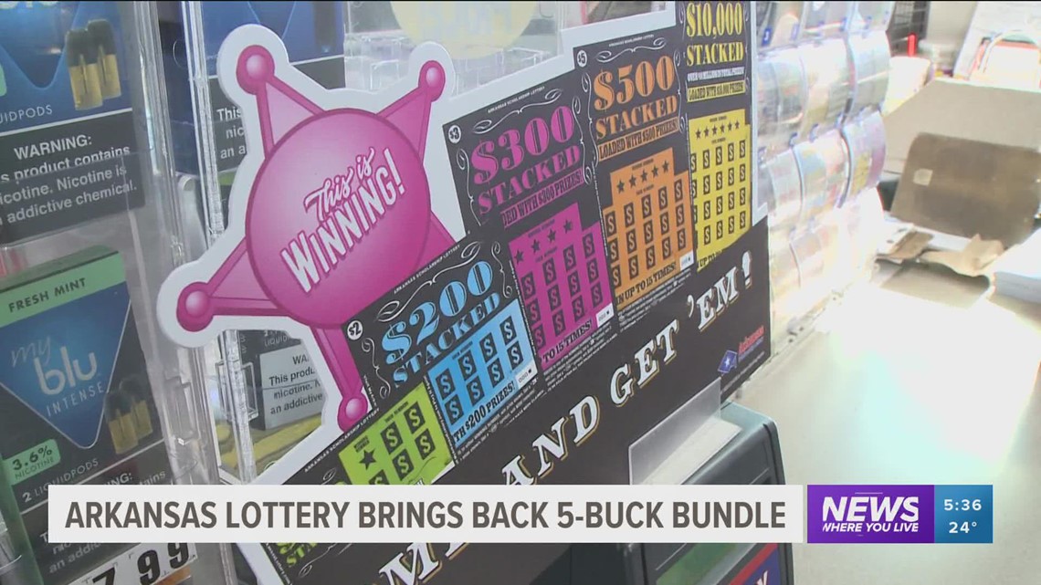 Arkansas Lottery brings back 5-buck bundle | 5newsonline.com