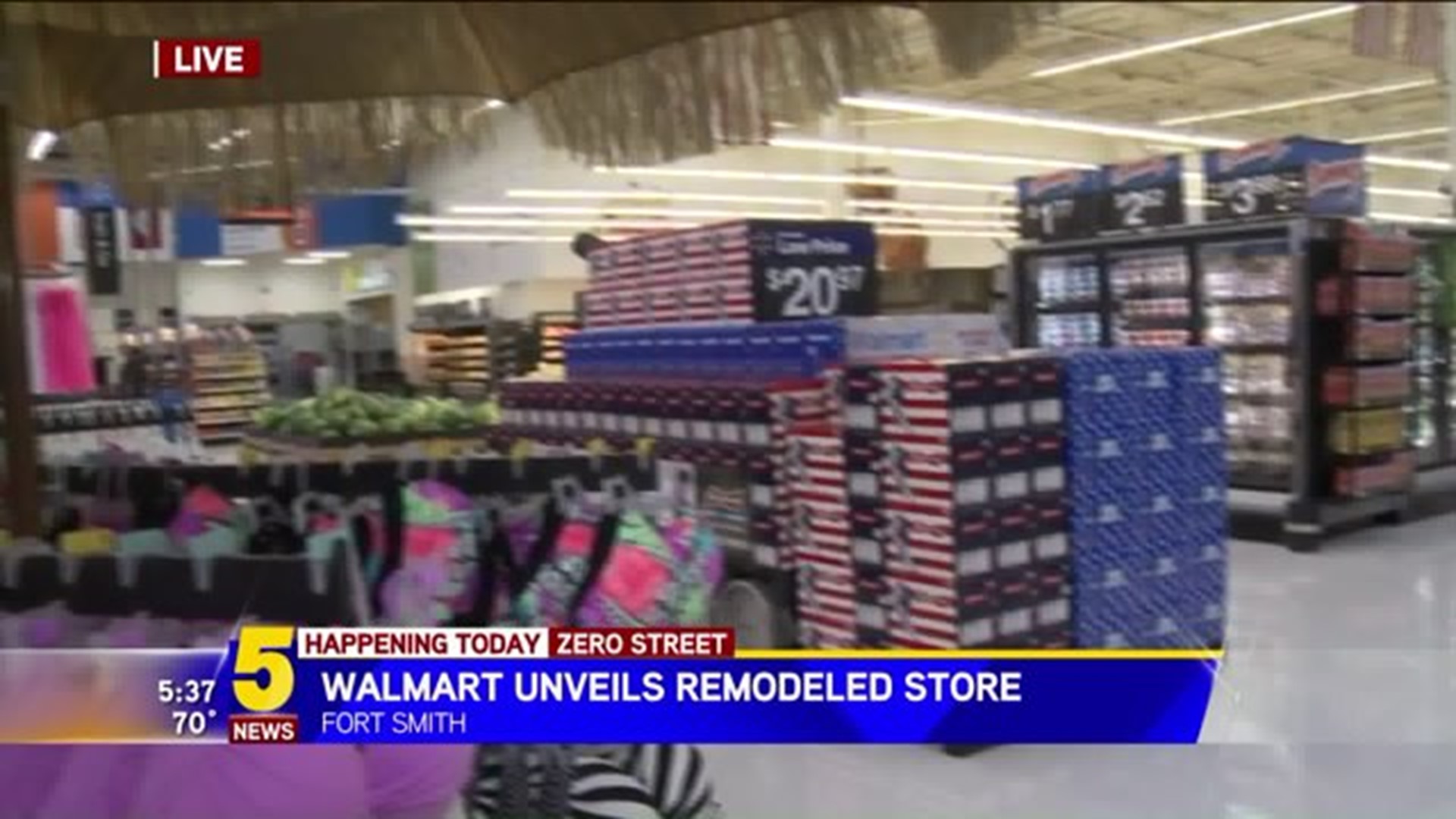 Grand Opening Held For Remodeled Walmart | 5newsonline.com