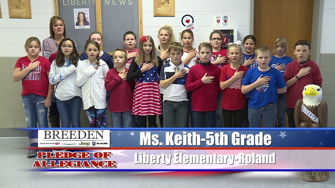 Ms. Keith – 5th Grade – Liberty Elementary – Roland | 5newsonline.com