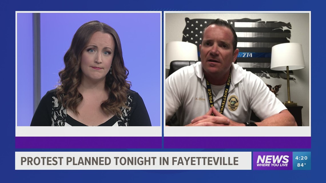 Sgt. Anthony Murphy speaks to 5NEWS about tonight's protest ...