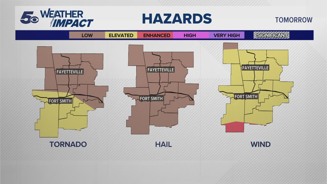 Latest Weather | Strong storm system to bring severe weather, high ...