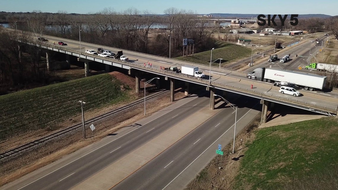 Maintenance On The Arkansas River Bridge May Cause Traffic To Be Backed ...