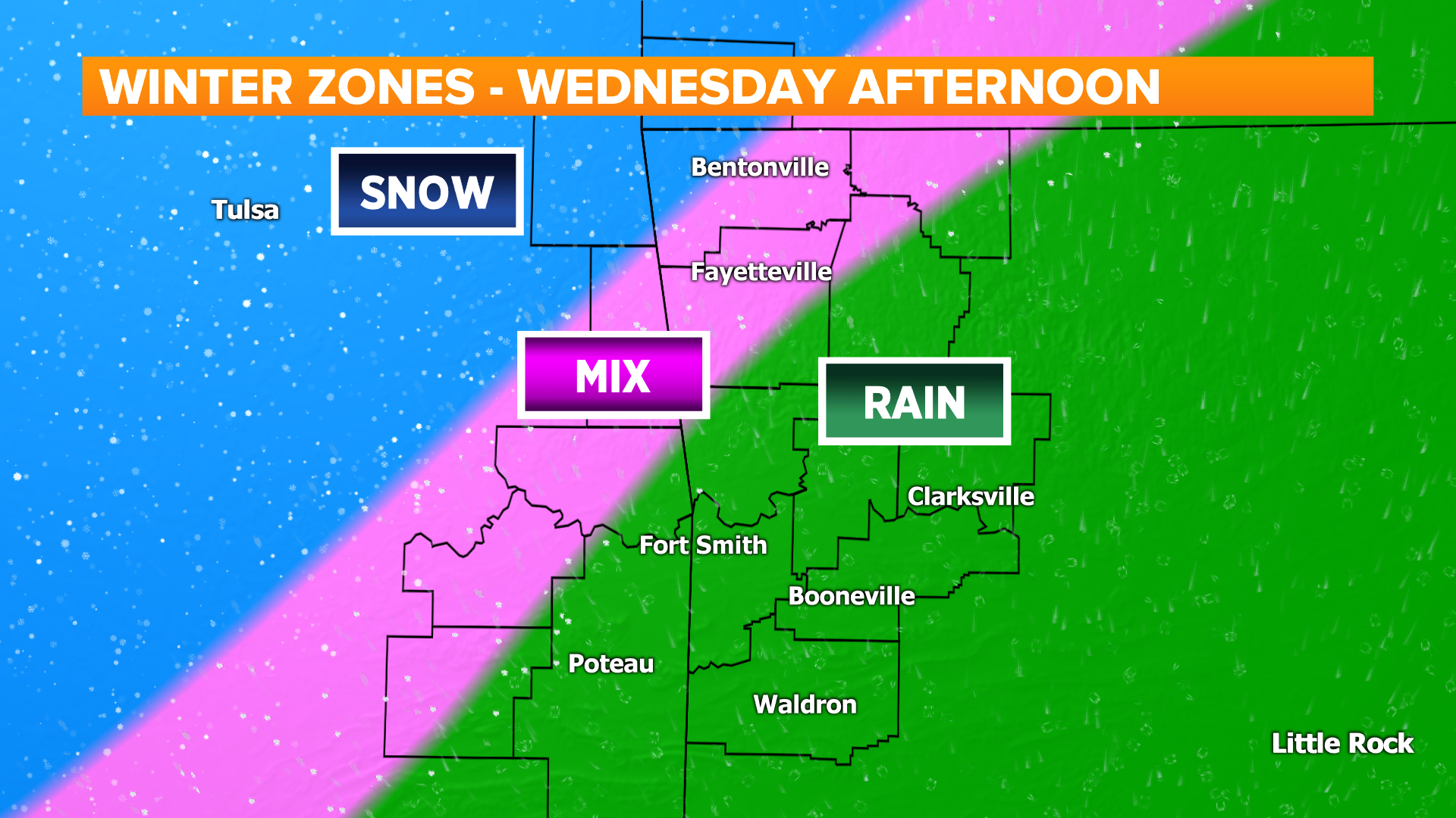 Rainy Tuesday, Wintry Mix For Wednesday | 5newsonline.com