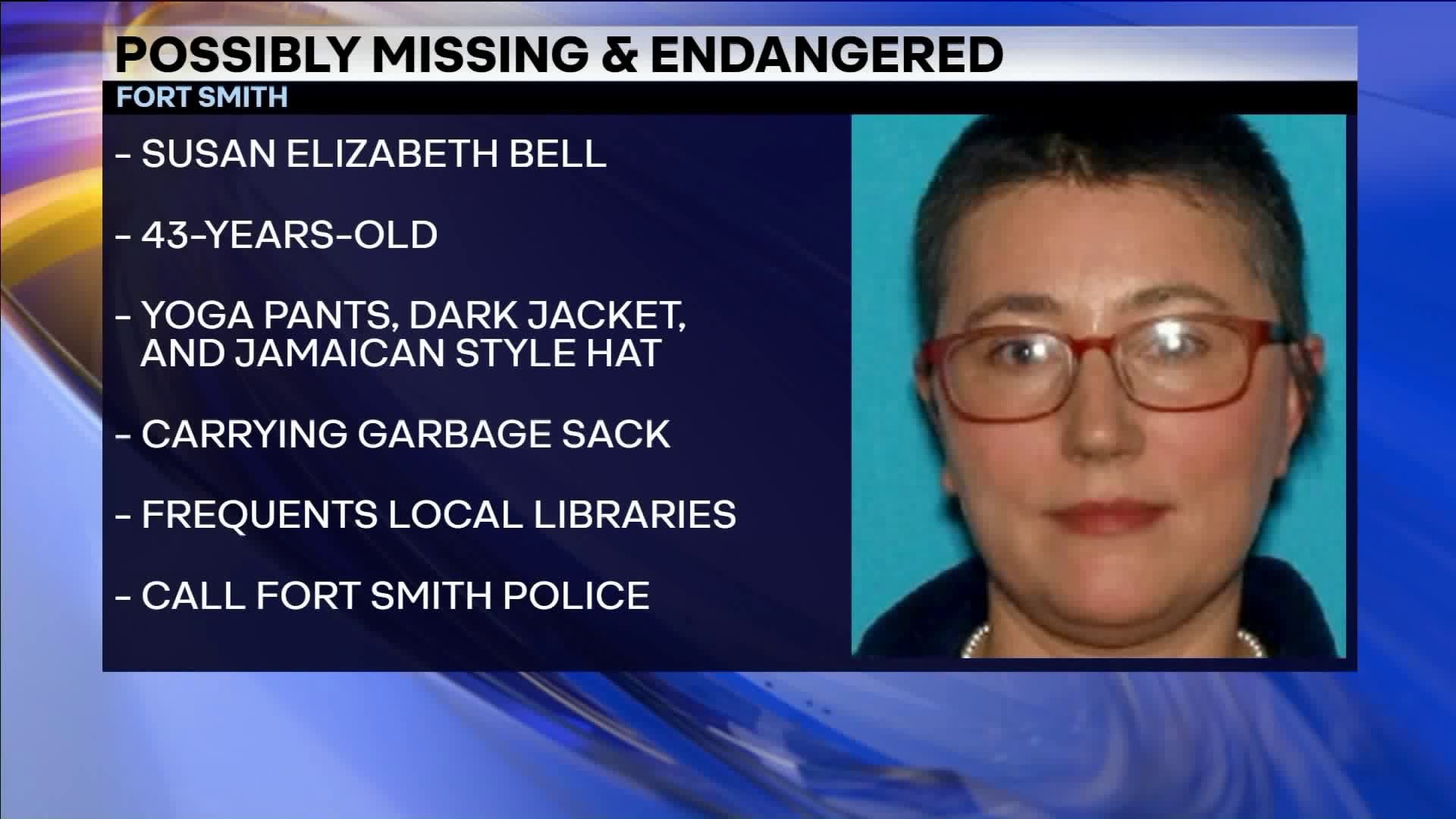 Missing & Endangered Woman Possibly Seen In Fort Smith | 5newsonline.com
